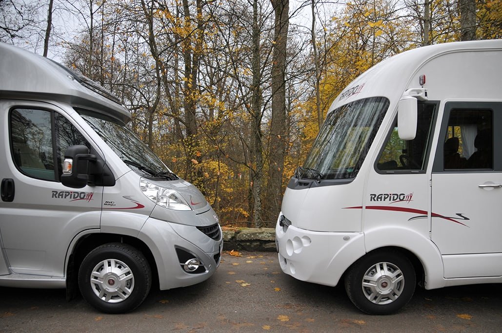 Rapido 9065DF mot Rapido 7065+ - Allt om husbilen