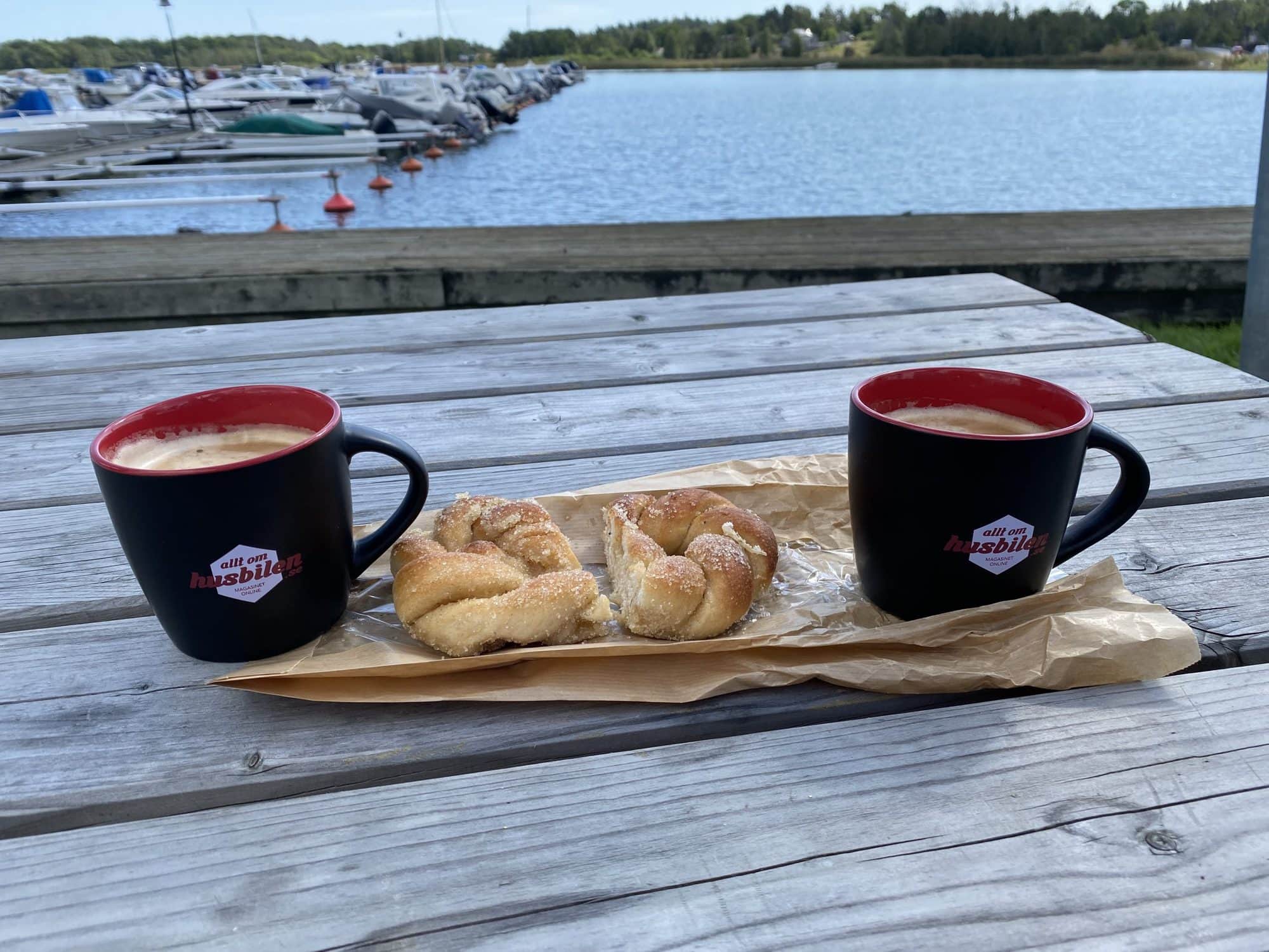 Kafferast i Trosa Hamn - Allt om husbilen