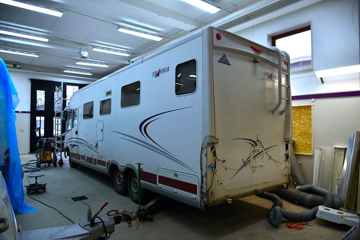 Snabb & miljövänlig reparation av husbilen - Allt om husbilen