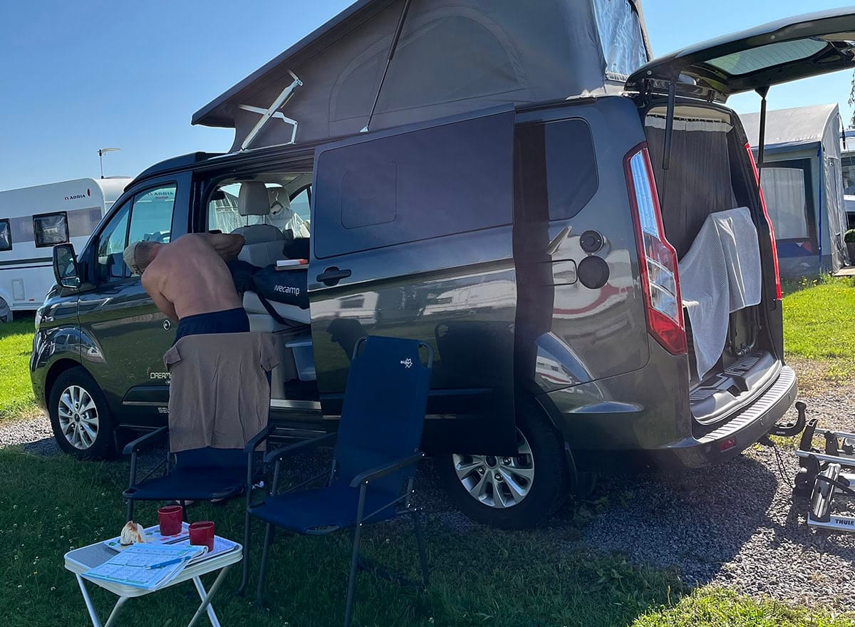 Första sommaren i campingbil, del 3 - Allt om husbilen